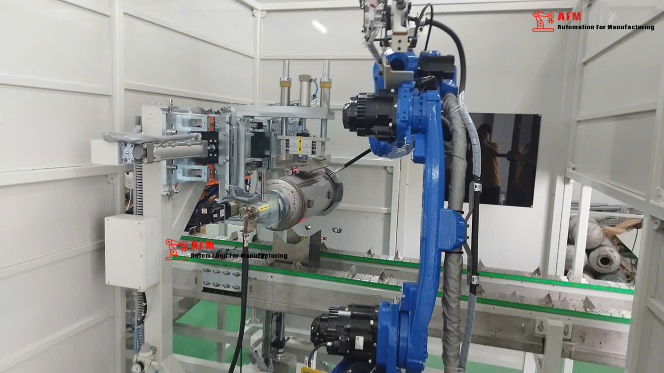 Robot Hàn tự động-Tương lai ngành sản xuất công nghiệp